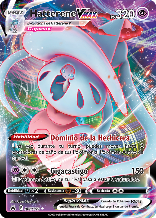 Hatterene VMAX (Cenit Supremo TCG) - WikiDex, la enciclopedia Pokémon