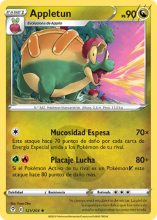 Applin (Cielos Evolutivos TCG) - WikiDex, la enciclopedia Pokémon
