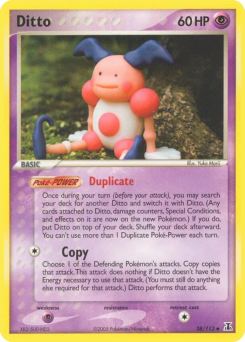 Ditto (Delta Species 38 TCG) - WikiDex, la enciclopedia Pokémon