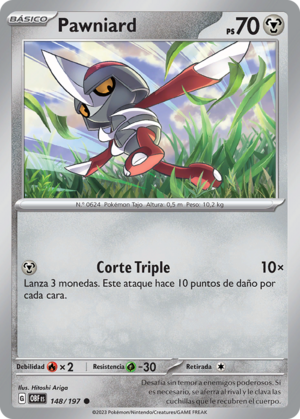 Kingambit (Llamas Obsidianas TCG) - WikiDex, la enciclopedia Pokémon