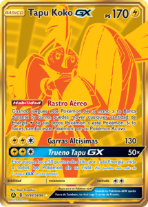 Tapu Koko-GX (Albor de Guardianes TCG) - WikiDex, la enciclopedia Pokémon
