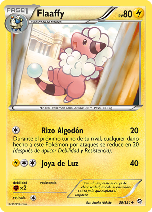 Flaaffy (Dragones Majestuosos TCG) - WikiDex, la enciclopedia Pokémon