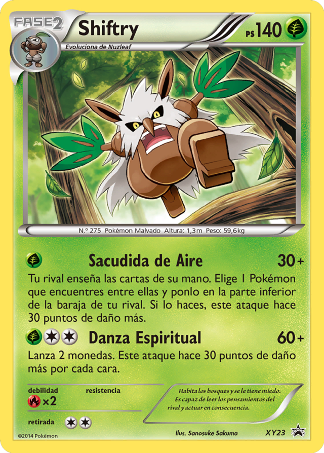 Shiftry (XY Promo 23 TCG) - WikiDex, la enciclopedia Pokémon