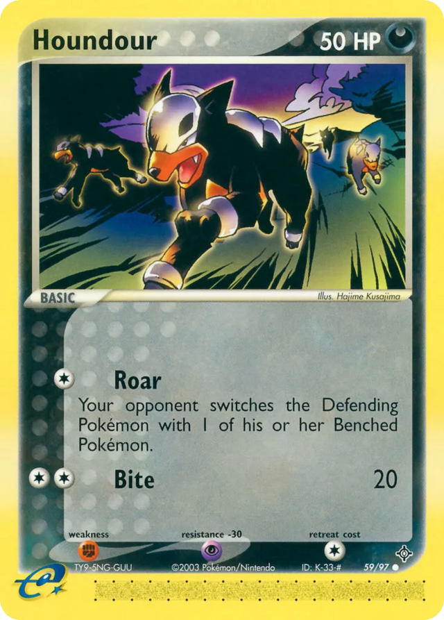 Houndour (Dragon TCG) - WikiDex, la enciclopedia Pokémon