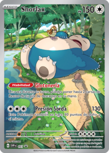 Snorlax (151 TCG) - WikiDex, la enciclopedia Pokémon