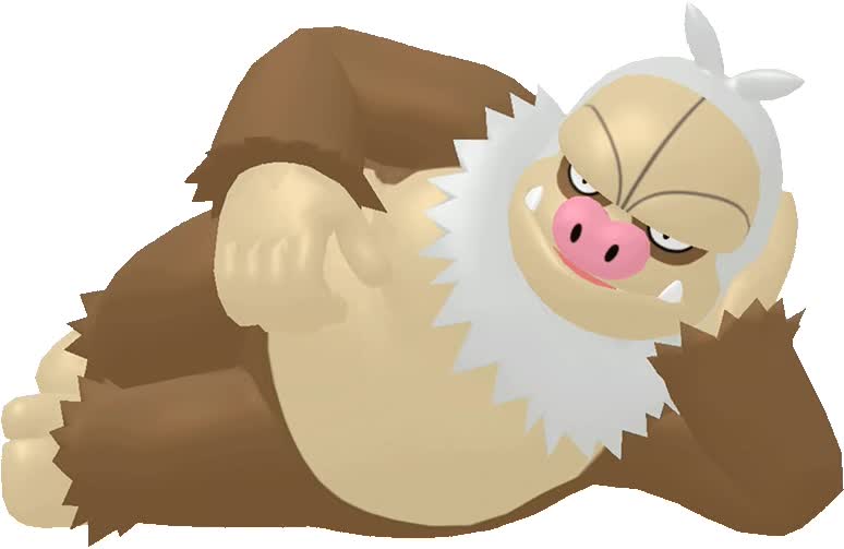 Archivo:Slaking HOME.webm - WikiDex, la enciclopedia Pokémon