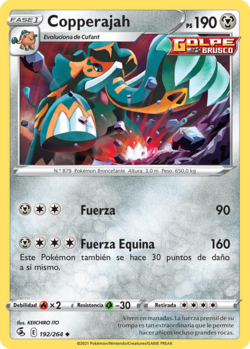 Copperajah (Golpe Fusión TCG) - WikiDex, la enciclopedia Pokémon
