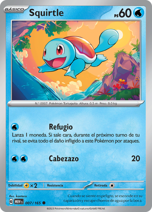 Squirtle (151 TCG) - WikiDex, la enciclopedia Pokémon