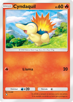 Cyndaquil (Saber Marino y Celeste TCG Pocket) - WikiDex, la ...