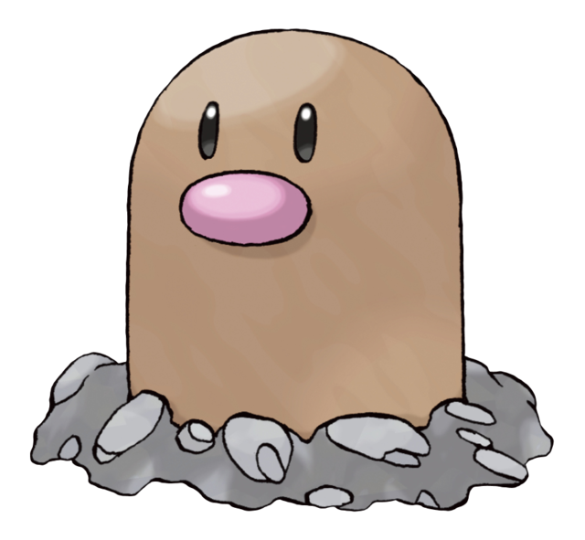 Diglett - WikiDex, la enciclopedia Pokémon