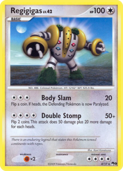 Regigigas (POP Series 9 TCG) - WikiDex, la enciclopedia Pokémon