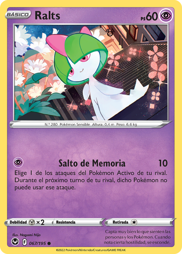 Ralts (Tempestad Plateada TCG) - WikiDex, la enciclopedia Pokémon