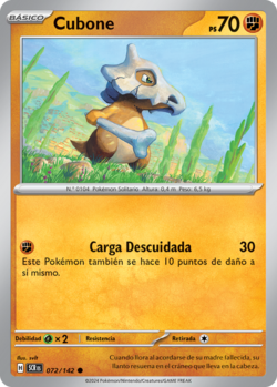 Cubone (Corona Astral TCG) - WikiDex, la enciclopedia Pokémon