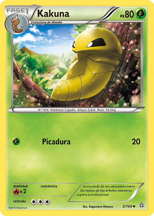 Kakuna (Duelos Primigenios TCG) - WikiDex, la enciclopedia Pokémon