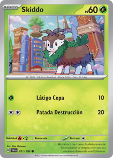 Gogoat (Escarlata y Púrpura TCG) - WikiDex, la enciclopedia Pokémon