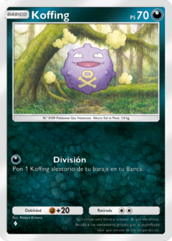 Koffing (La Isla Singular TCG Pocket) - WikiDex, la enciclopedia Pokémon