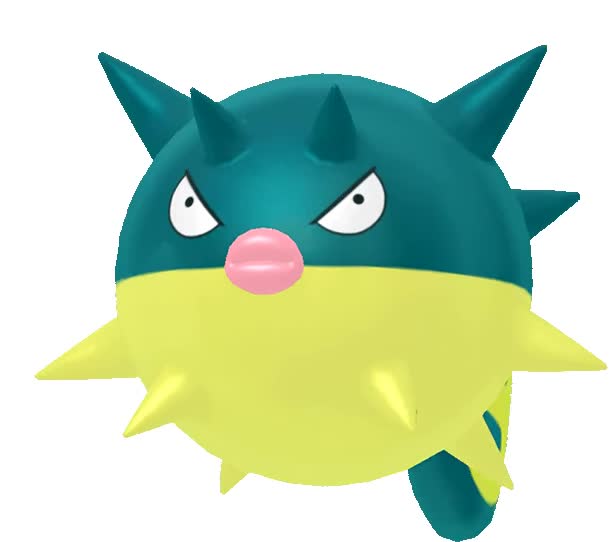 Archivo:Qwilfish HOME.webm - WikiDex, la enciclopedia Pokémon