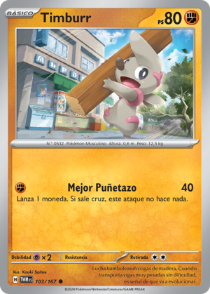 Conkeldurr (Mascarada Crepuscular TCG) - WikiDex, la enciclopedia Pokémon