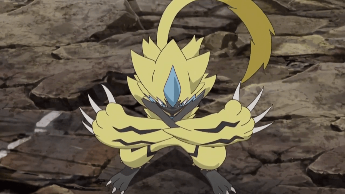 Archivo:EP1043 Zeraora.png - WikiDex, la enciclopedia Pokémon