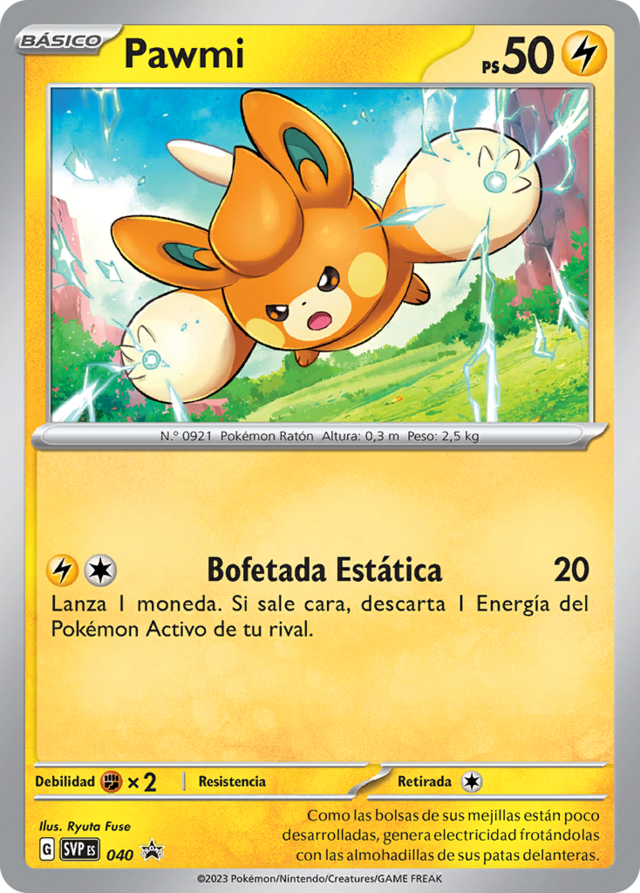 Pawmi (SV Promo 40 TCG) - WikiDex, la enciclopedia Pokémon