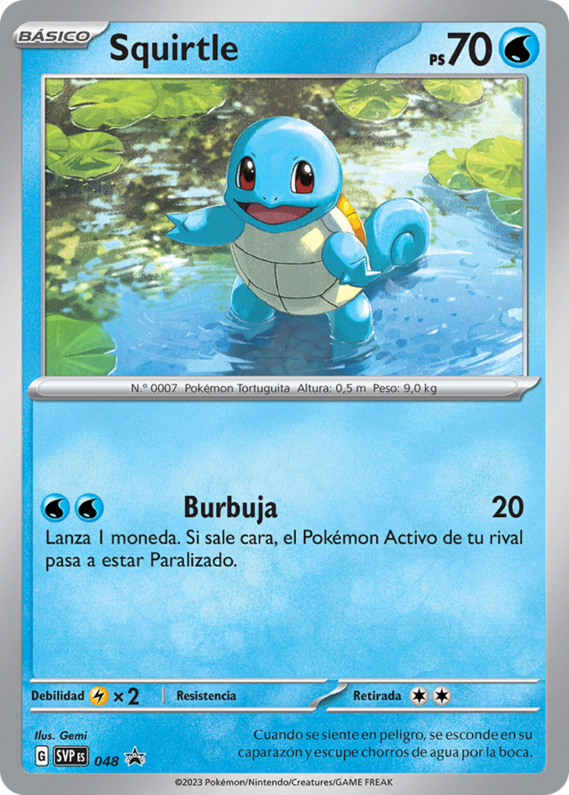 Squirtle (SV Promo 48 TCG) - WikiDex, la enciclopedia Pokémon