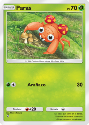 Parasect (Genes Formidables TCG Pocket) - WikiDex, la enciclopedia Pokémon