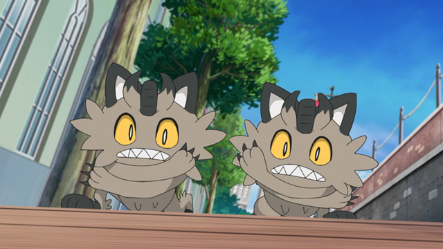 Archivo:EP1216 Meowth de Galar.png - WikiDex, la enciclopedia Pokémon