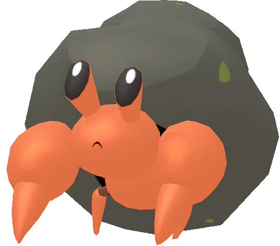 Archivo:Dwebble HOME variocolor.webm - WikiDex, la enciclopedia Pokémon