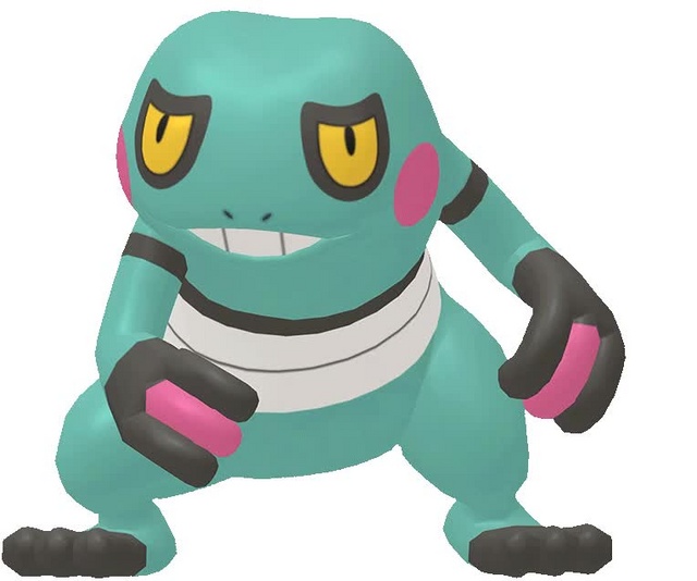 Archivo:Croagunk HOME variocolor.webm - WikiDex, la enciclopedia Pokémon