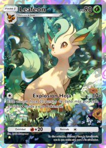 Leafeon (Arboleda de Eevee TCG Pocket) - WikiDex, la enciclopedia Pokémon
