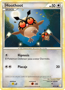 Hoothoot (HeartGold & SoulSilver TCG) - WikiDex, la enciclopedia Pokémon