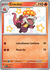 Crocalor (Evoluciones en Paldea TCG) - WikiDex, la enciclopedia Pokémon