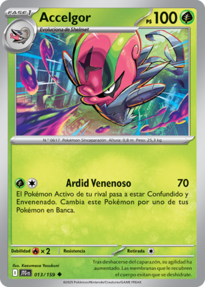 Accelgor (Aventuras Compartidas TCG)/Accelgor (Juntos de Aventuras TCG ...
