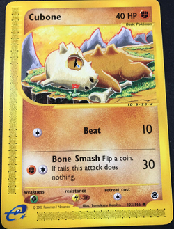 Cubone (Expedition Base Set TCG) - WikiDex, la enciclopedia Pokémon