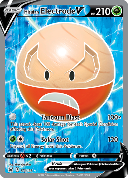 Electrode de Hisui V (Origen Perdido TCG) - WikiDex, la enciclopedia ...