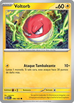 Voltorb (151 TCG) - WikiDex, la enciclopedia Pokémon