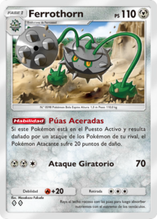 Ferroseed (Crisis Dimensional TCG Pocket) - WikiDex, la enciclopedia ...