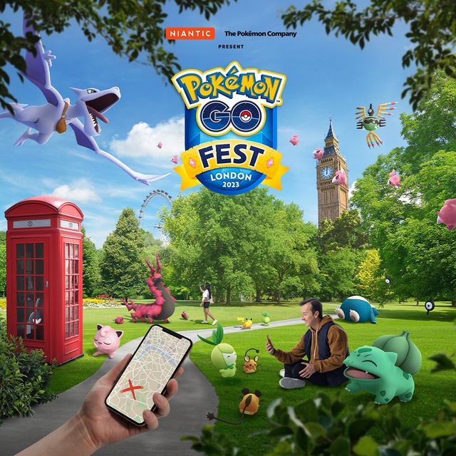 Festival de Pokémon GO 2023 en Londres - WikiDex, la enciclopedia Pokémon