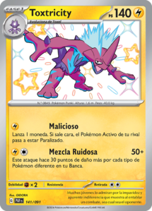 Toxtricity (Llamas Obsidianas TCG) - WikiDex, la enciclopedia Pokémon