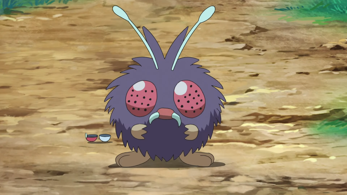 Archivo:EP1095 Venonat.png - WikiDex, la enciclopedia Pokémon