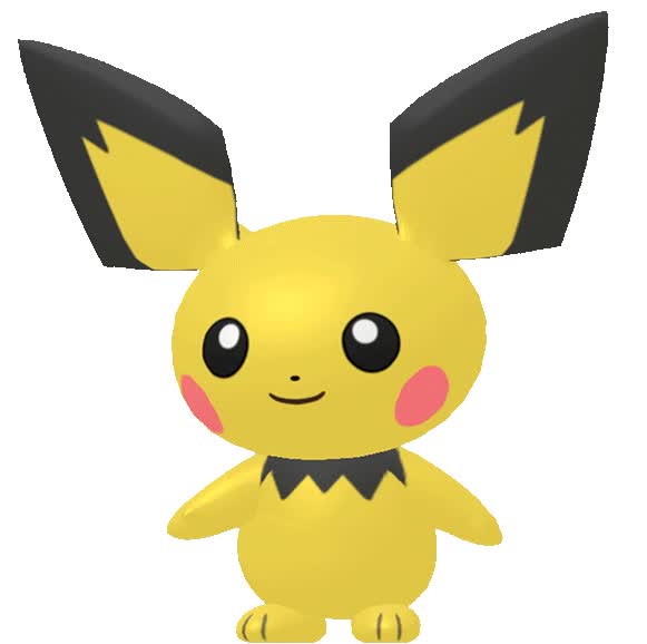 Archivo:Pichu HOME variocolor.webm - WikiDex, la enciclopedia Pokémon
