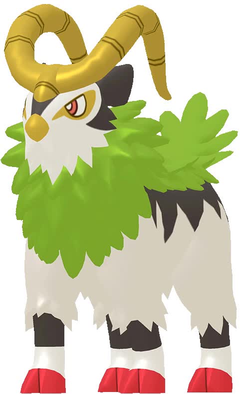 Archivo:Gogoat HOME variocolor.webm - WikiDex, la enciclopedia Pokémon