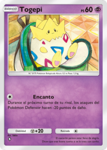Togepi (Saber Marino y Celeste TCG Pocket) - WikiDex, la enciclopedia Pokémon