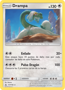 Drampa (Ultraprisma TCG) - WikiDex, la enciclopedia Pokémon