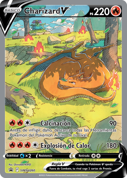 Charizard V (Astros Brillantes TCG) - WikiDex, la enciclopedia Pokémon