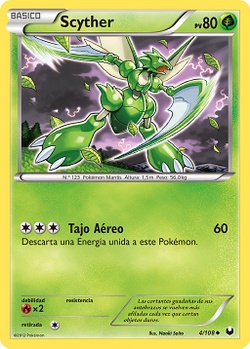 Scyther (Oscuros Exploradores TCG) - WikiDex, la enciclopedia Pokémon