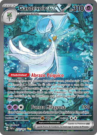 Gardevoir ex (Escarlata y Púrpura TCG) - WikiDex, la enciclopedia Pokémon