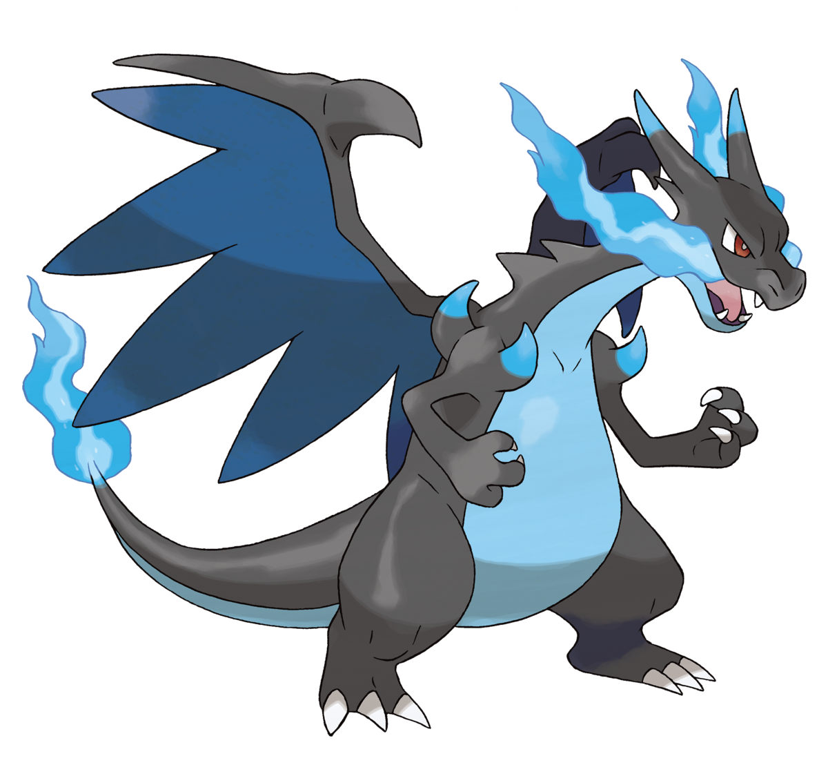 Archivo:Mega-Charizard X.png - WikiDex, la enciclopedia Pokémon