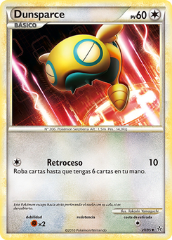 Dunsparce (Liberados TCG) - WikiDex, la enciclopedia Pokémon