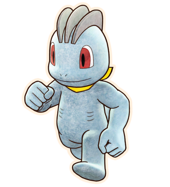 Archivo:Machop Pokémon Mundo misterioso equipo de rescate DX.png - WikiDex, la enciclopedia Pokémon